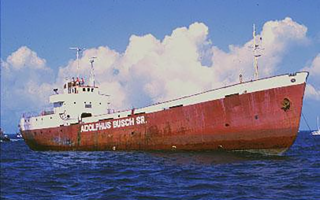 Adolphus Busch Sr. Lower Keys Florida - Explore Florida Scuba Diving
